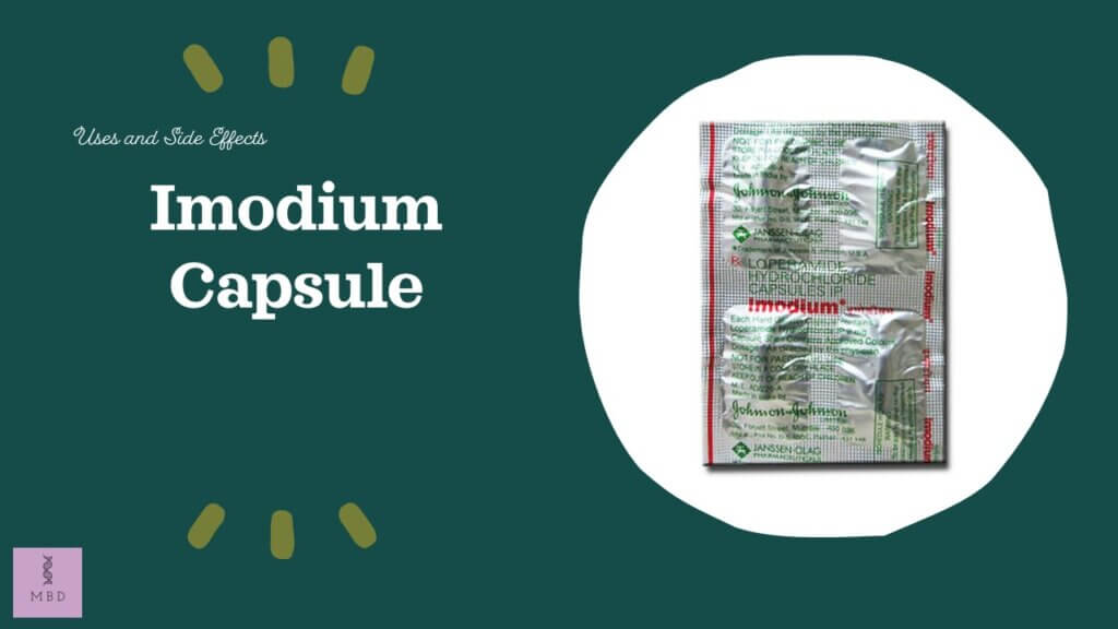 Imodium uses and side effects